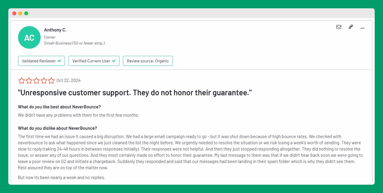 The NeverBounce Email Checker Review