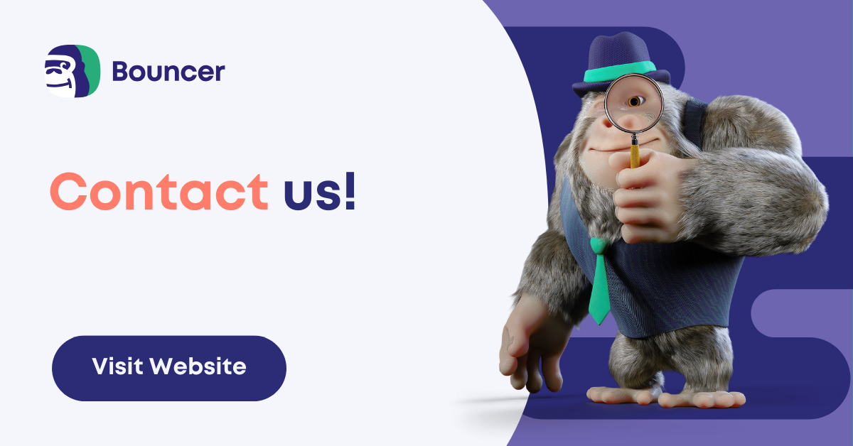 Contact us - Usebouncer