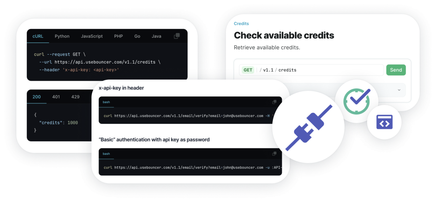 Powerful, secure and Caring Email Verification - Usebouncer