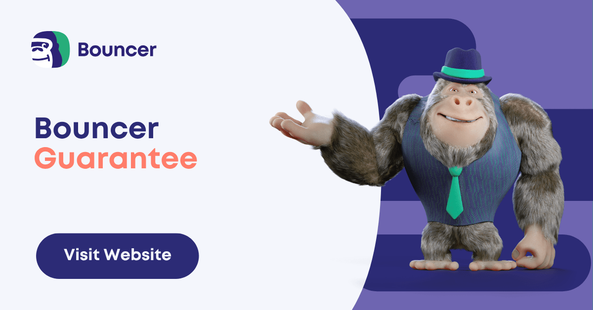 Bouncer Guarantee - Usebouncer