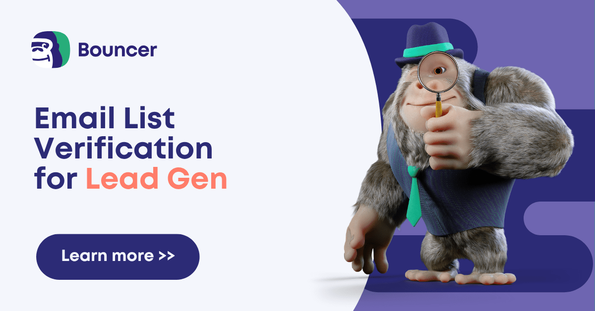 Email List Verification for Lead Gen - Usebouncer
