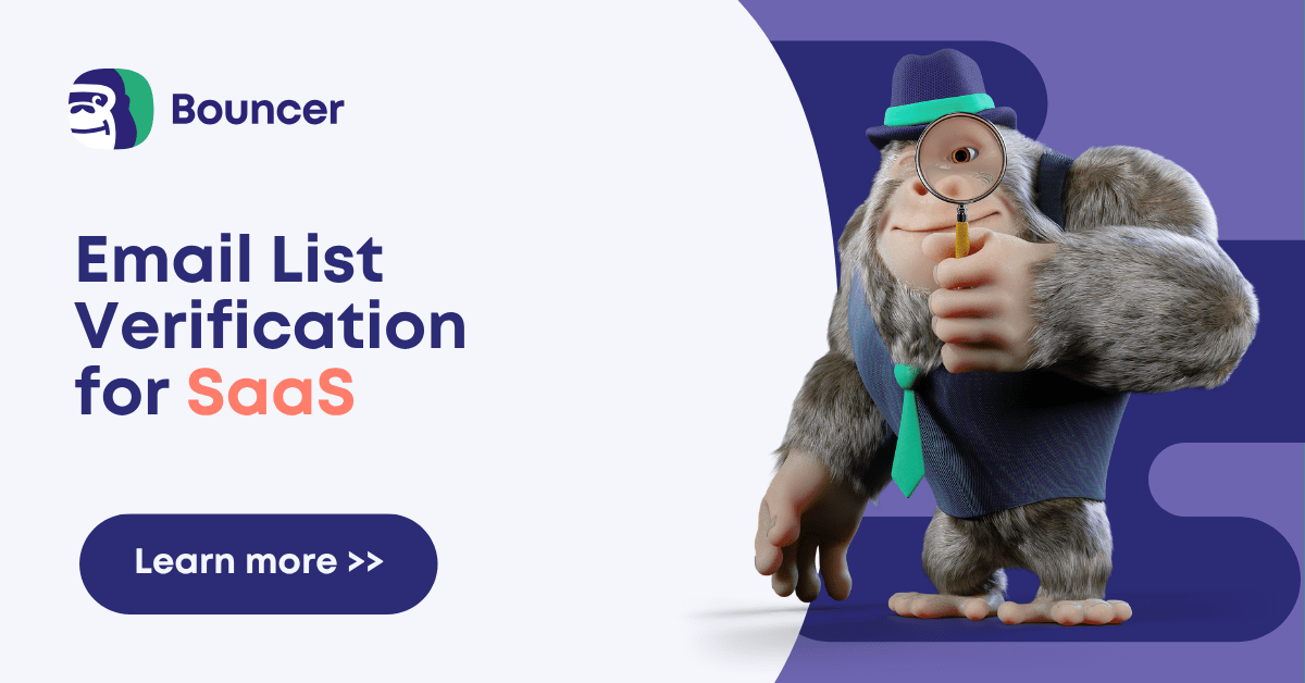 Email List Verification for SaaS - Usebouncer